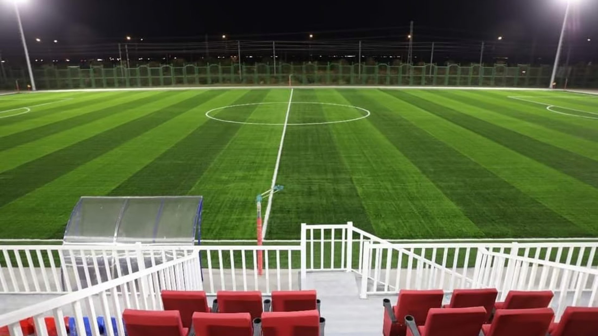 Maysan governor inaugurates new sports stadium in Al-Majar Al-Kabir ...