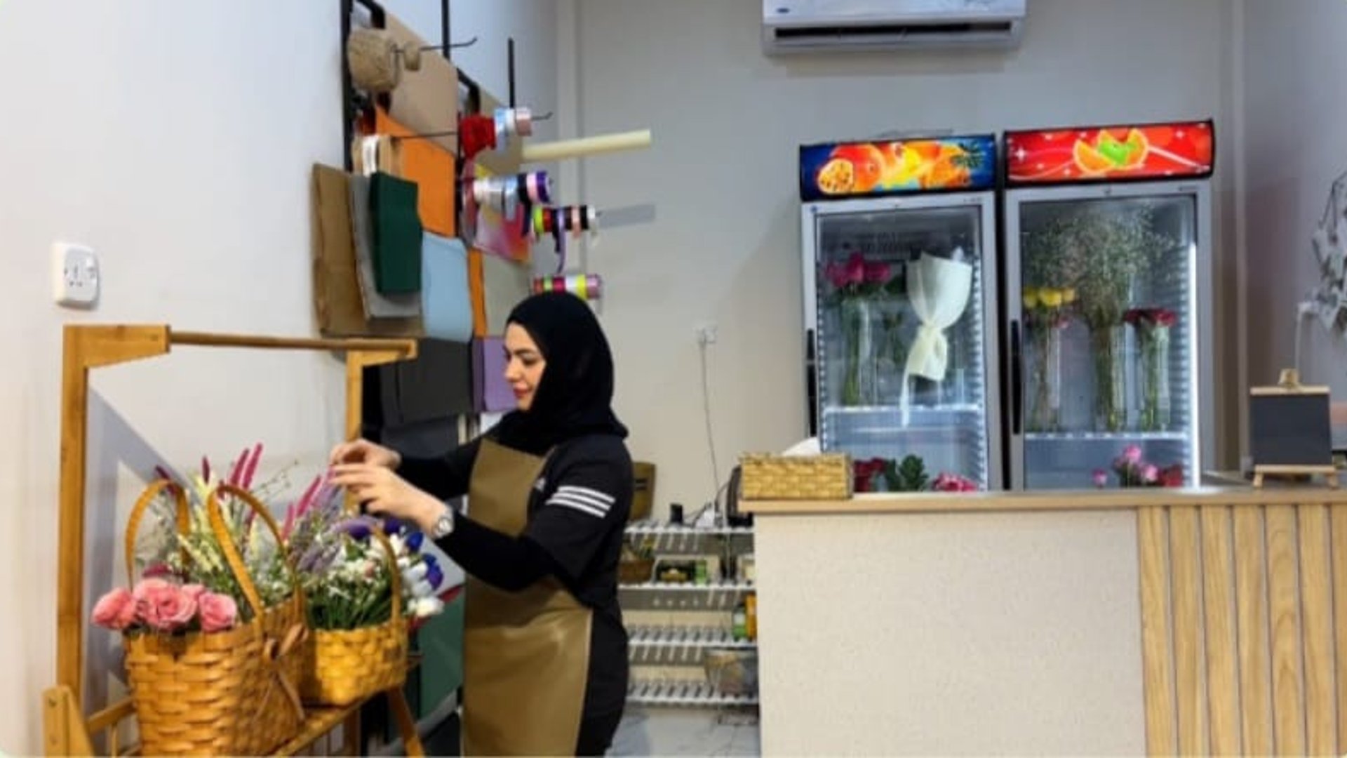 Longtime friends open first female-owned florist in Basra’s Abu Al ...