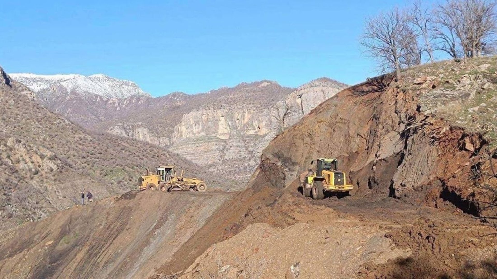 Turkish military constructs new military road and quarry in Duhok’s ...