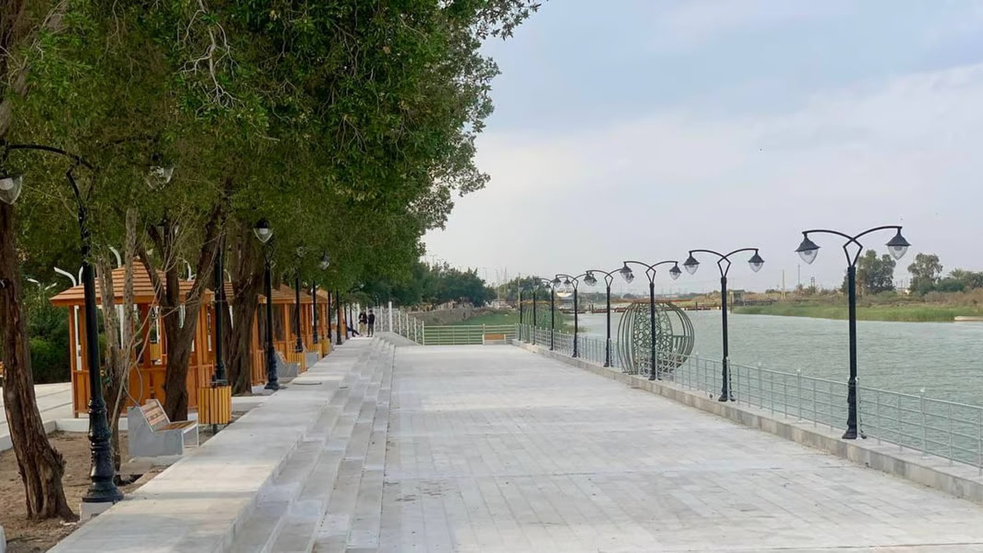 Al-Qurnah's Adam tree park rehabilitation project nears completion ...