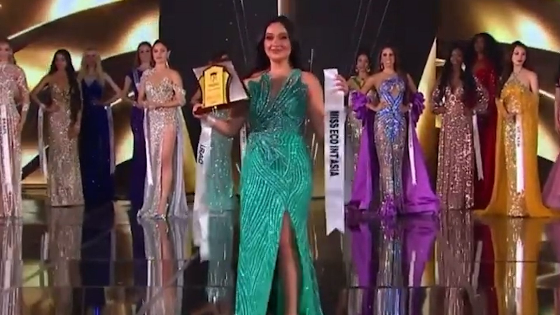 Iraq’s Sara Nadim wins Miss Eco Asia title in Egypt » 964media