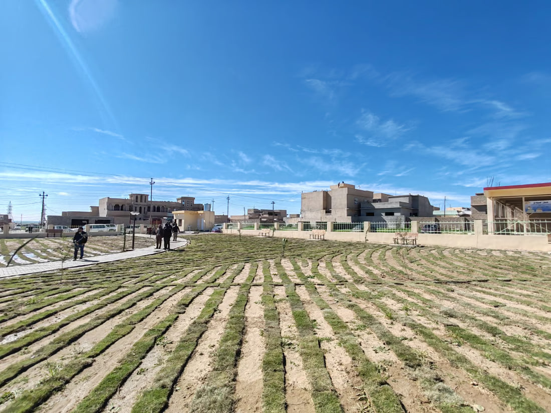 Rojhilat Garden opens in Sinjar, symbolizing community resilience ...