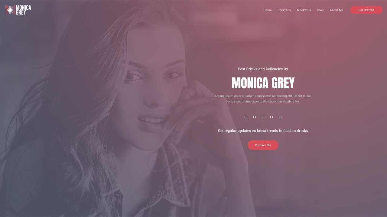 Monica Grey | Business-Ready VPS Hosted Website
