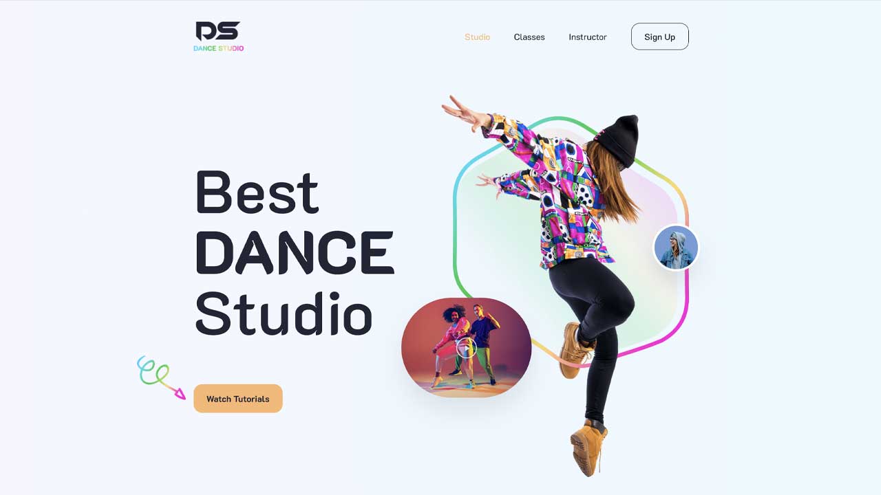 DANCE STUDIO • Free, Done-For-You Website