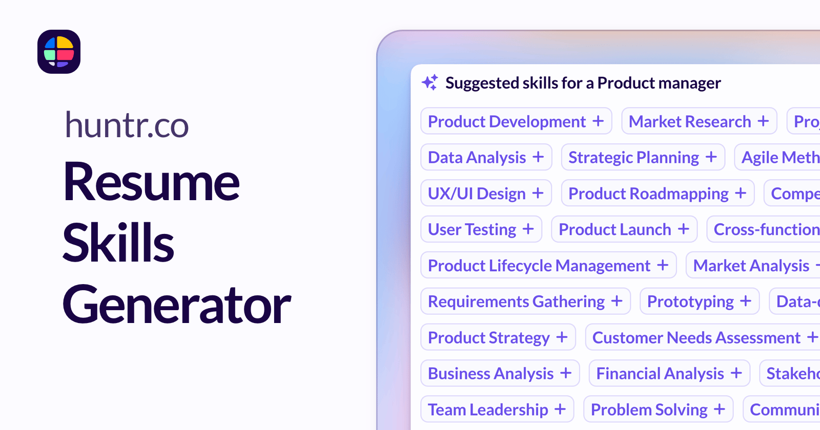 Resume Skills Generator - Generate skills for your resume instantly