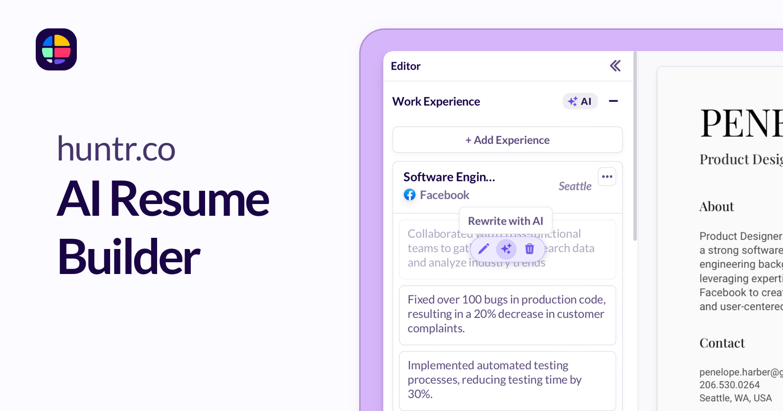 Free AI Resume Builder (ATS-Friendly) - Unlimited Downloads