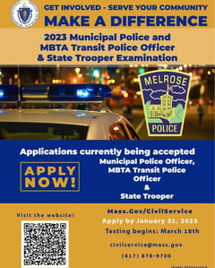 Become a Melrose Police Officer! - Melrose Police Department