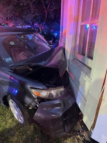 Acton Fire and Police Respond to Single Vehicle Crash Into a House ...