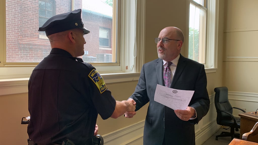 Melrose Police Department Welcomes New Officer - Melrose Police Department