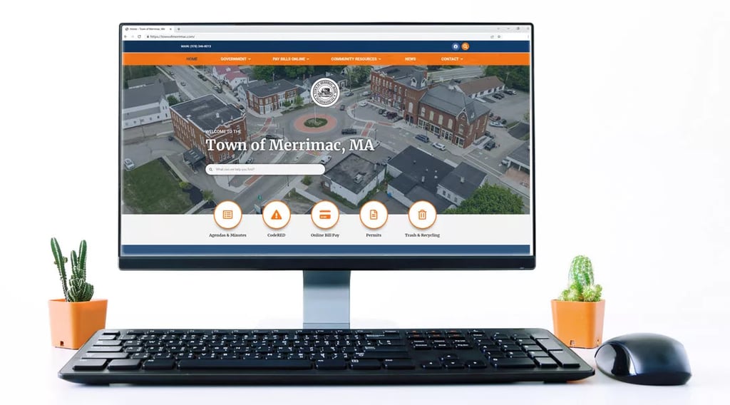 Town of Merrimac Launches New Website - Town of Merrimac, MA