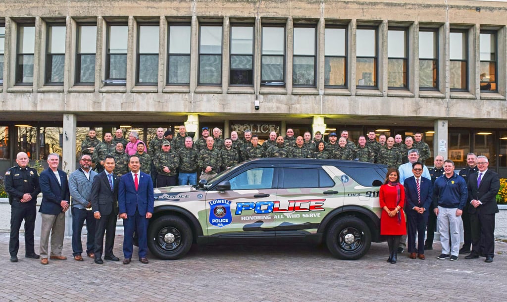 Lowell Police Department Unveils Cruiser Honoring Veterans – Lowell ... Lowell Police Department Unveils Cruiser Honoring Veterans – Lowell ...