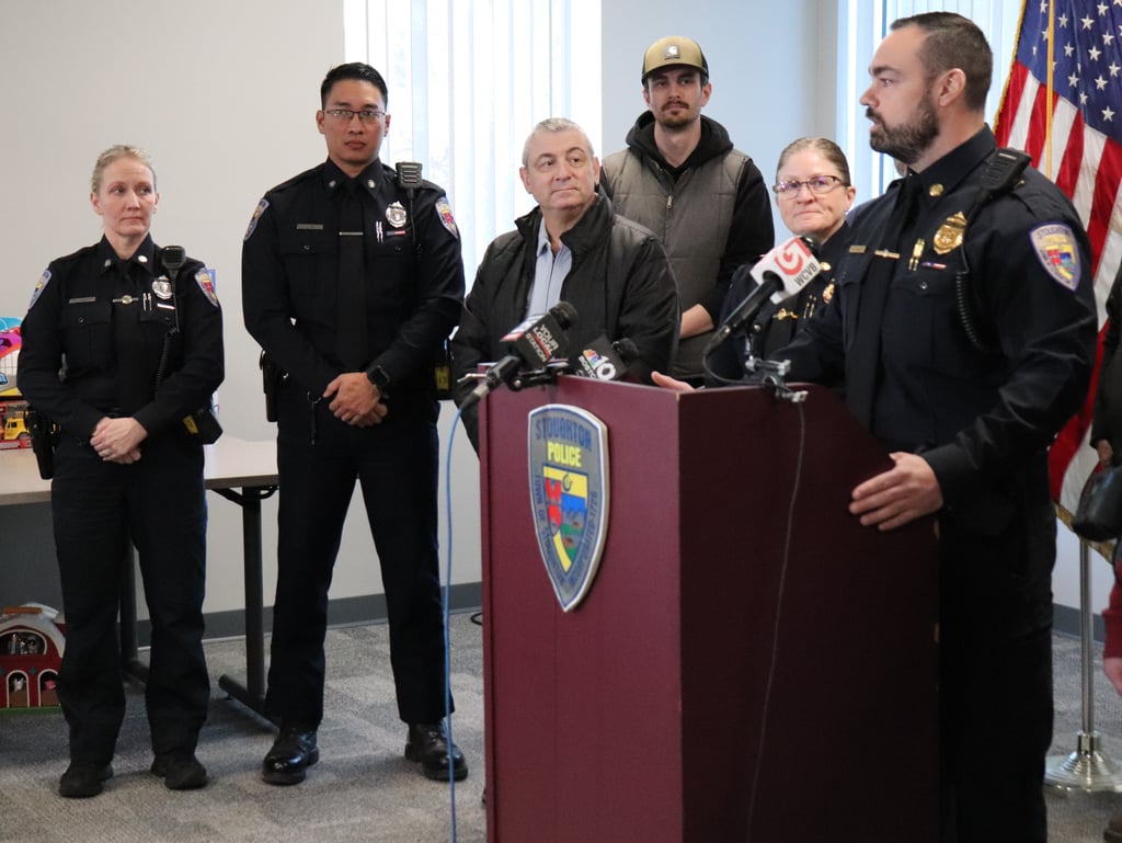 Stoughton Police Reunited with Two People for Whom Officers Provided ...