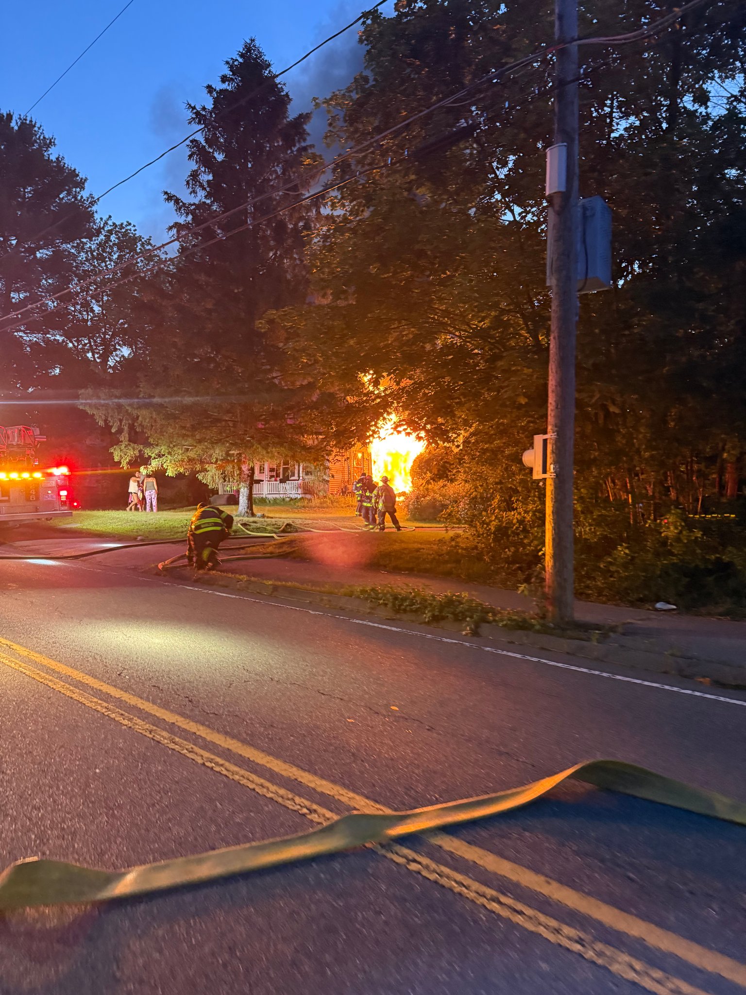 Whitman Fire Department Battles 2-Alarm Fire | John Guilfoil Public ...