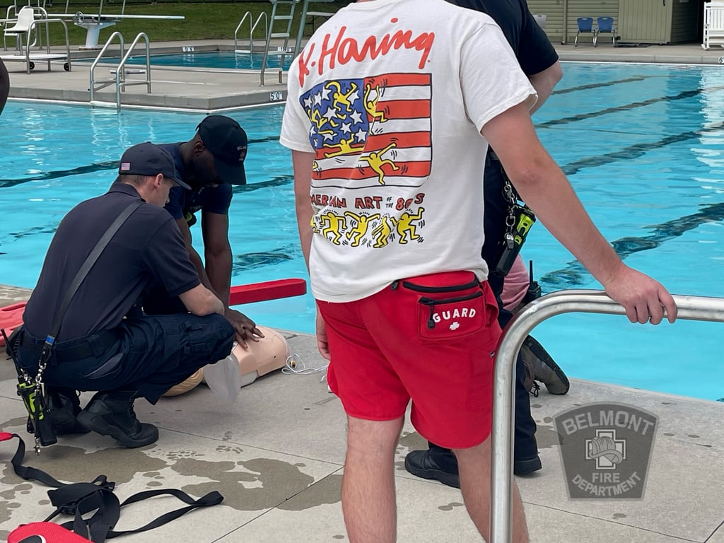 A VISIT TO THE UNDERWOOD POOL – Belmont Fire Department
