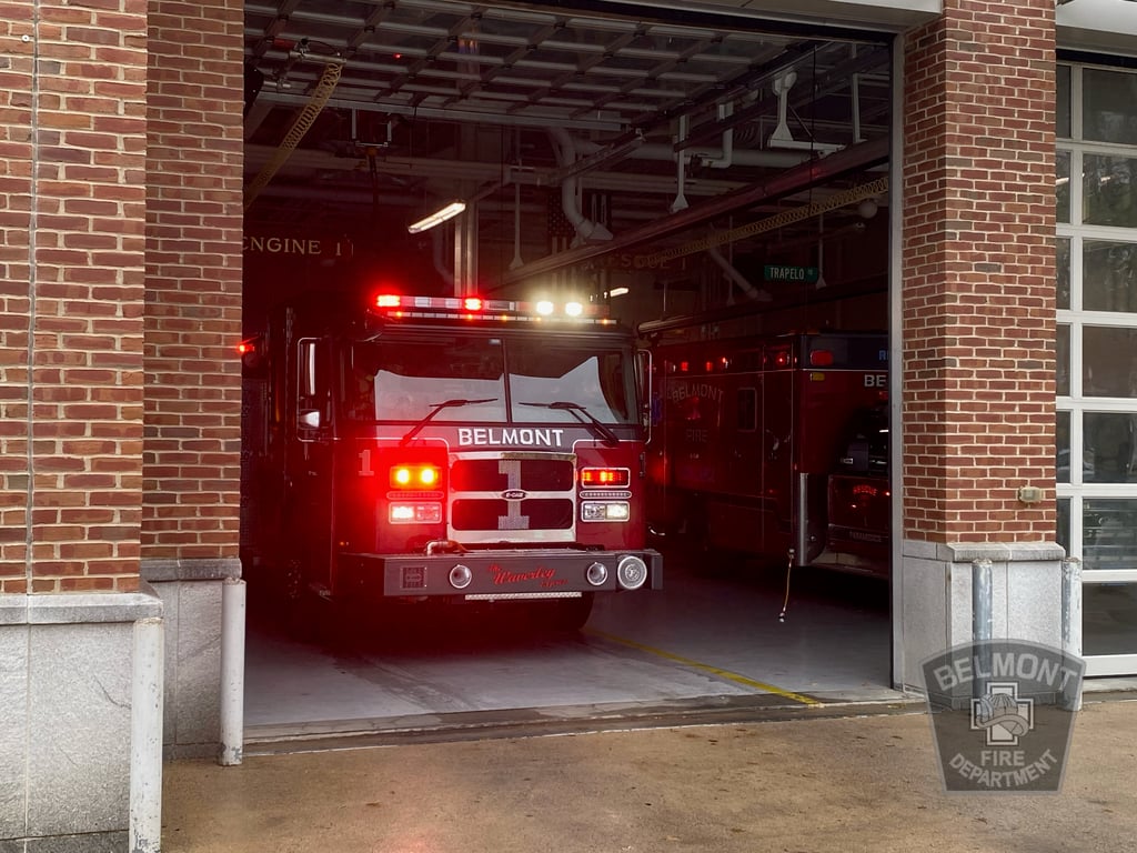 NEW ENGINE 1 PLACED IN SERVICE – Belmont Fire Department