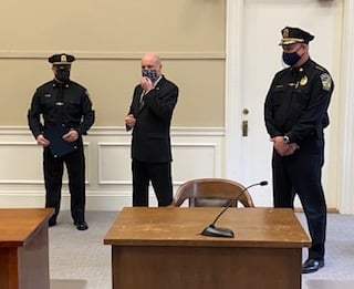 Melrose Police Department Swears in New Sergeant - Melrose Police ...