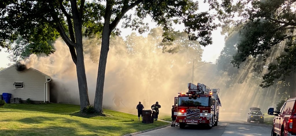 Enfield Fire District No. 1 Extinguishes Residential Fire on Lovely ...