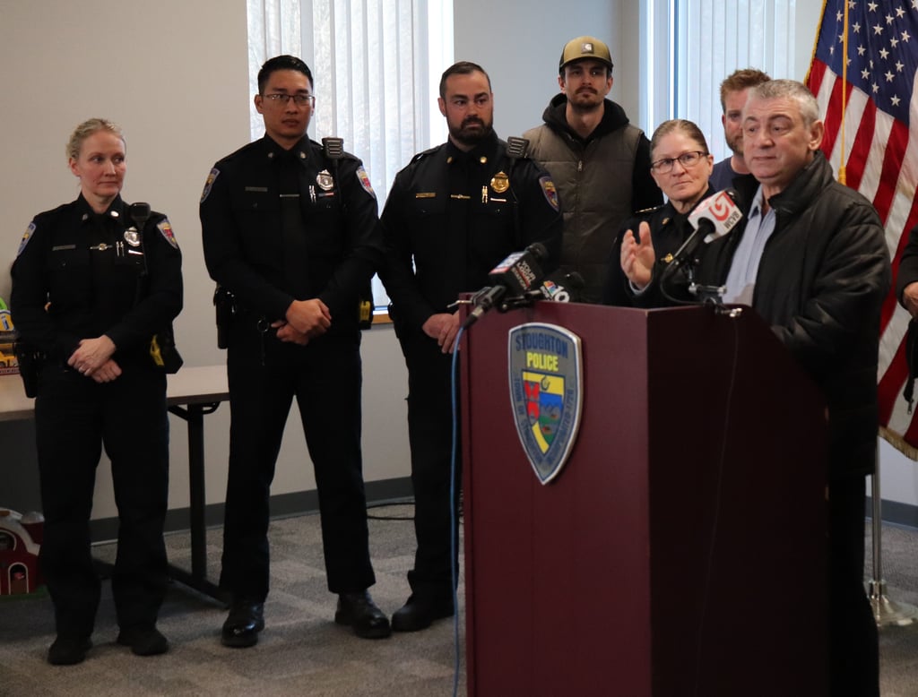 Stoughton Police Reunited with Two People for Whom Officers Provided ...