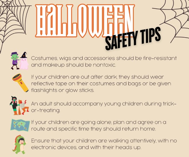 Groveland Shares Halloween Safety Tips - Town of Groveland, MA Groveland Shares Halloween Safety Tips - Town of Groveland, MA
