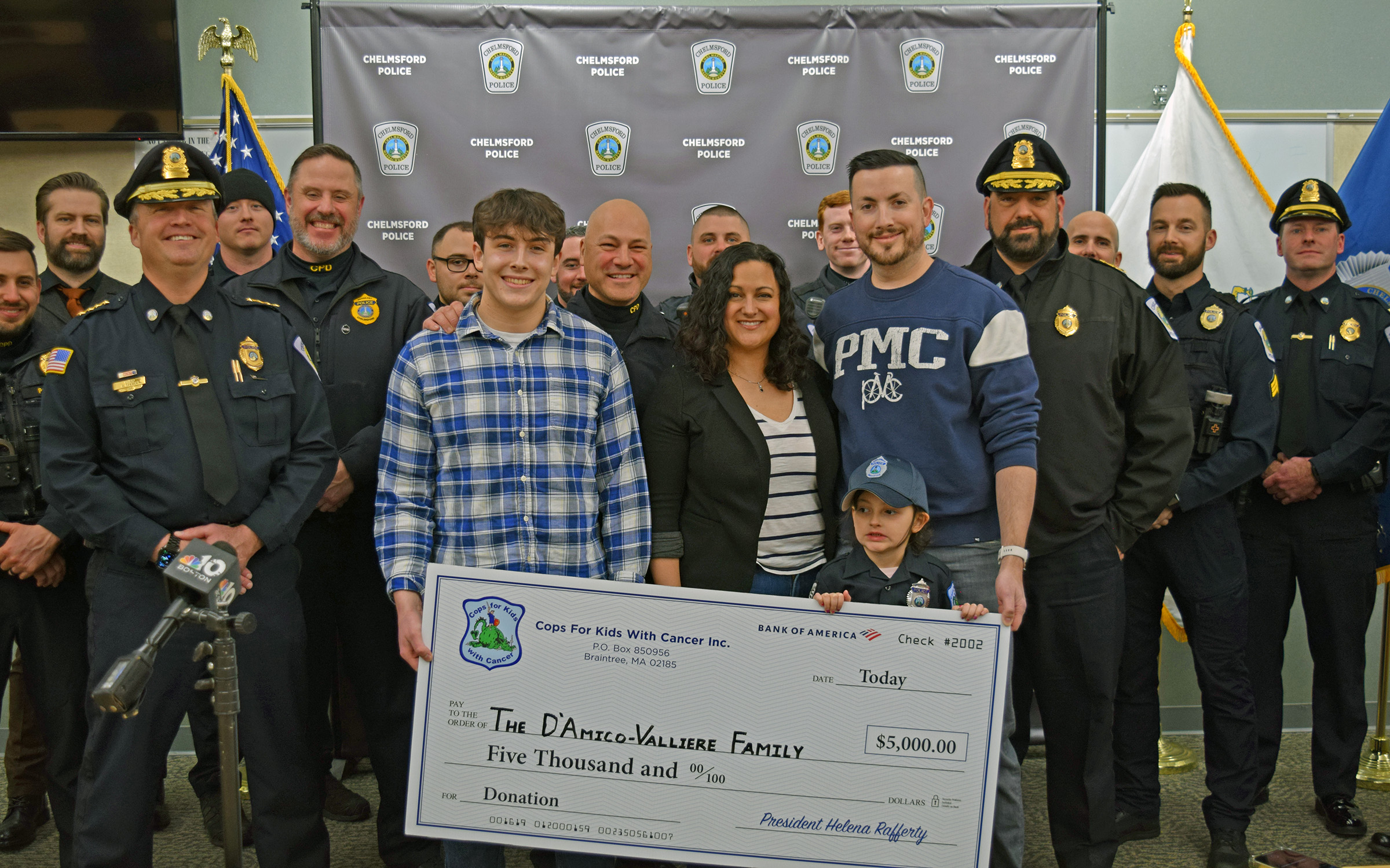 Chelmsford Police, Cops for Kids with Cancer Present $5,000 and a Kids ...