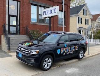 Melrose Police Department Unveils New Autism Awareness Patrol Cruiser ...