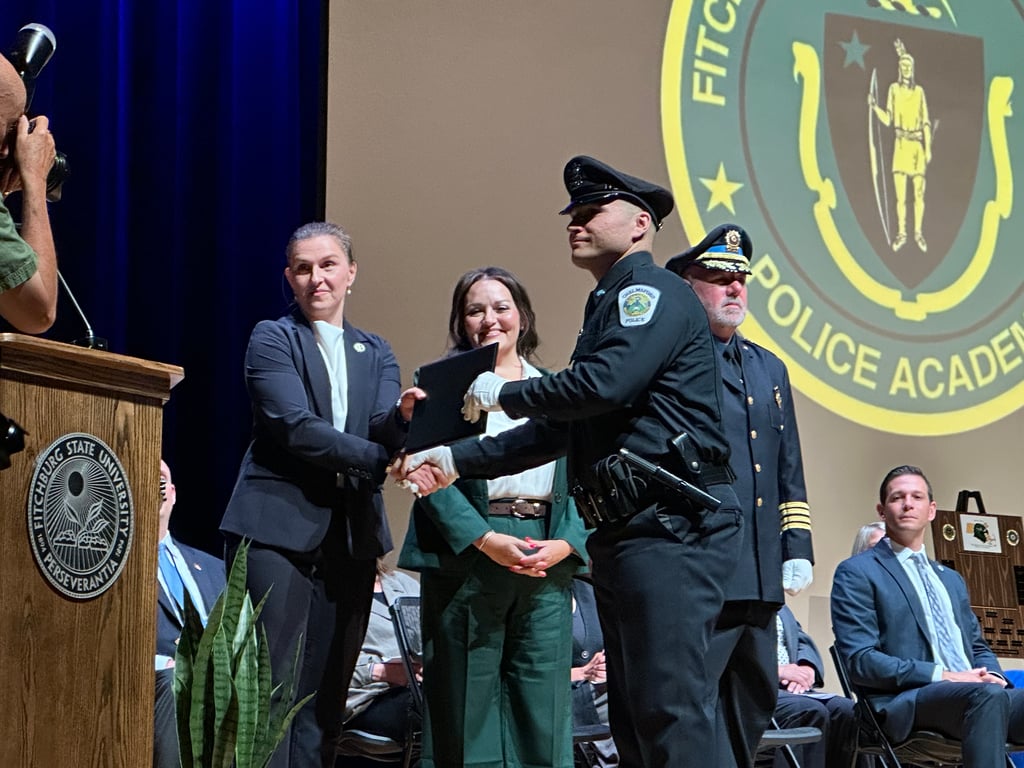 Officer Josh DiPersio Joins Chelmsford Police After Graduating from ...