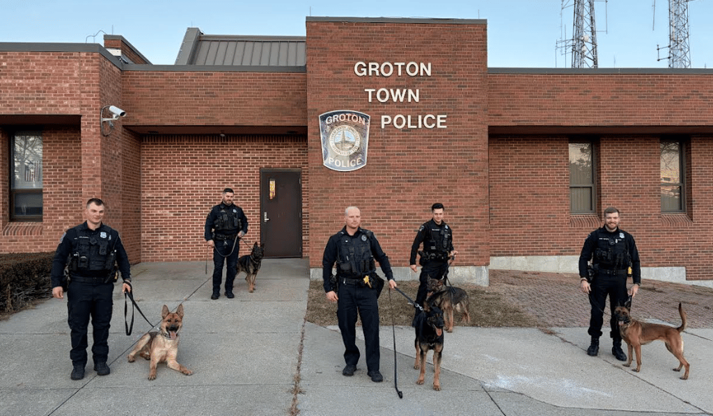 Town of Groton Police Host Graduation for Regional Patrol K-9 Teams ...