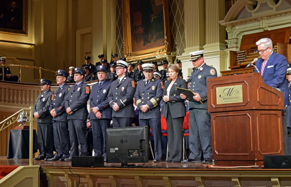 Hopkinton Firefighters Honored by Gov. Maura Healey at Massachusetts ...