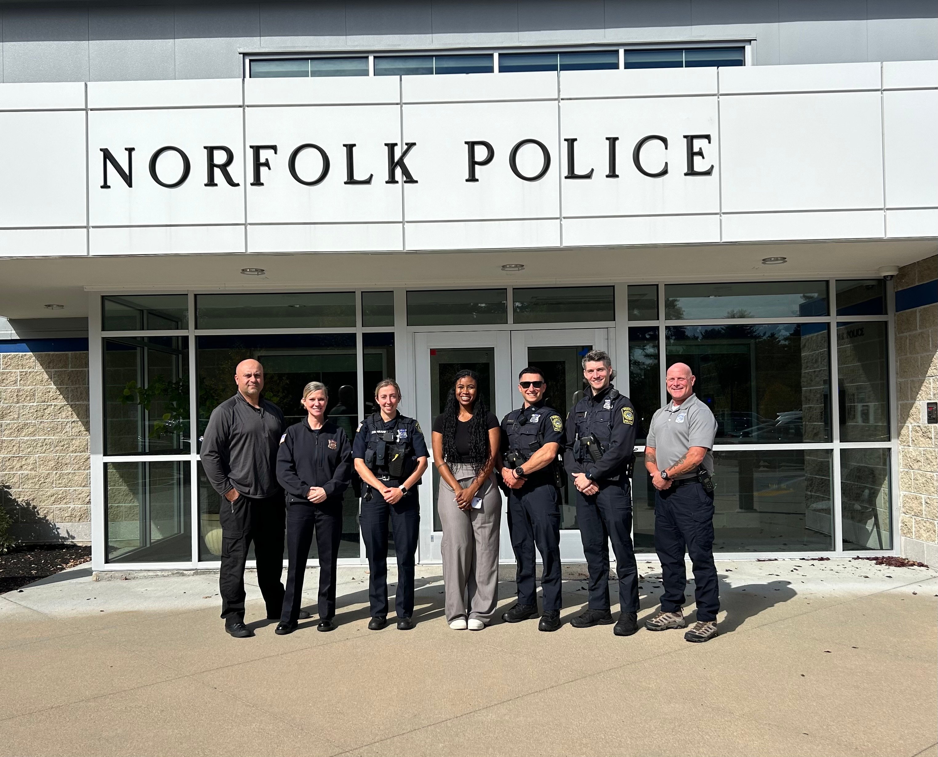 Norfolk, Plainville and Wrentham Police Departments Welcome New Co ...