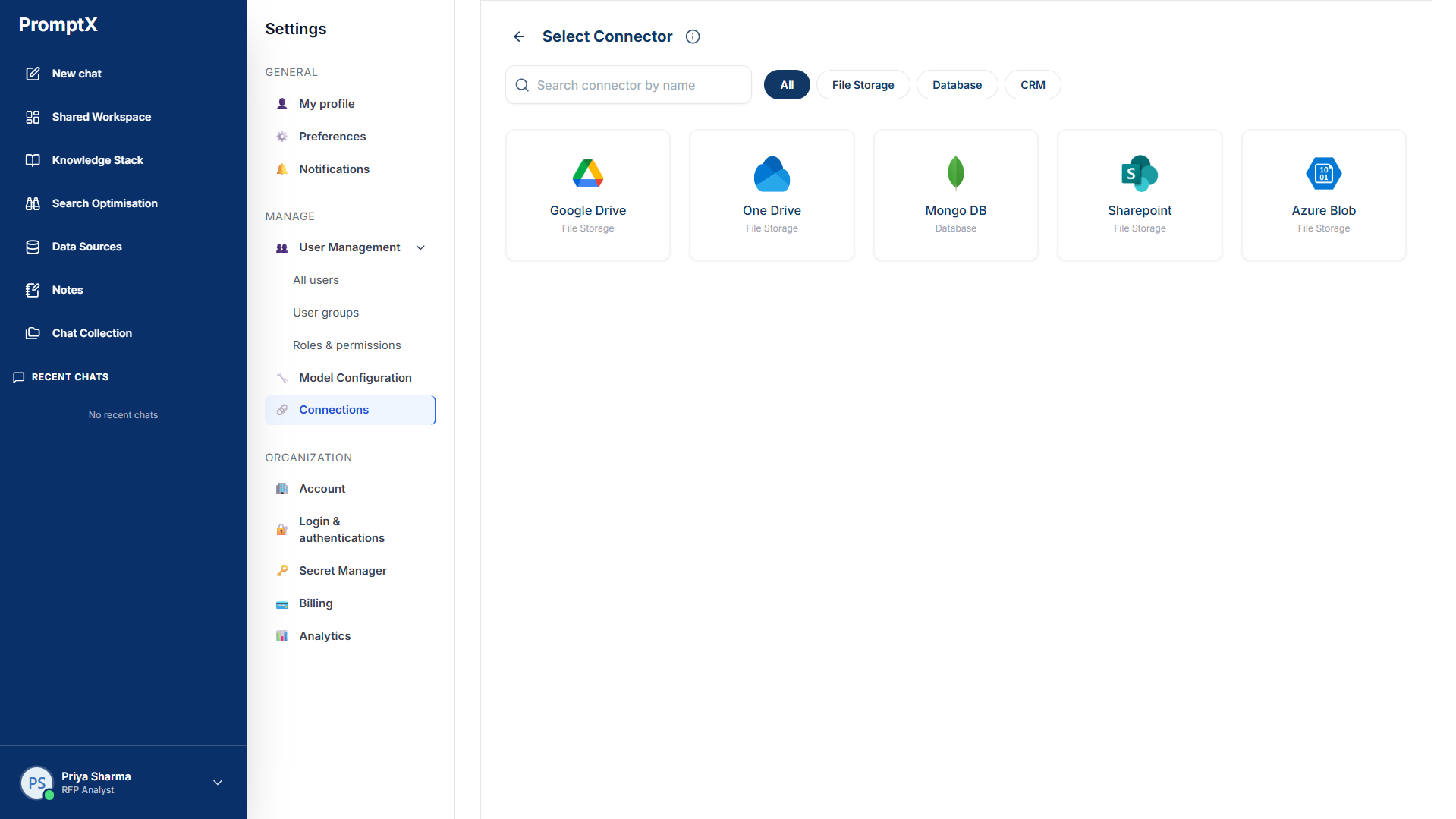 PromptX - AI Powered Knowledge Assistant | VE3