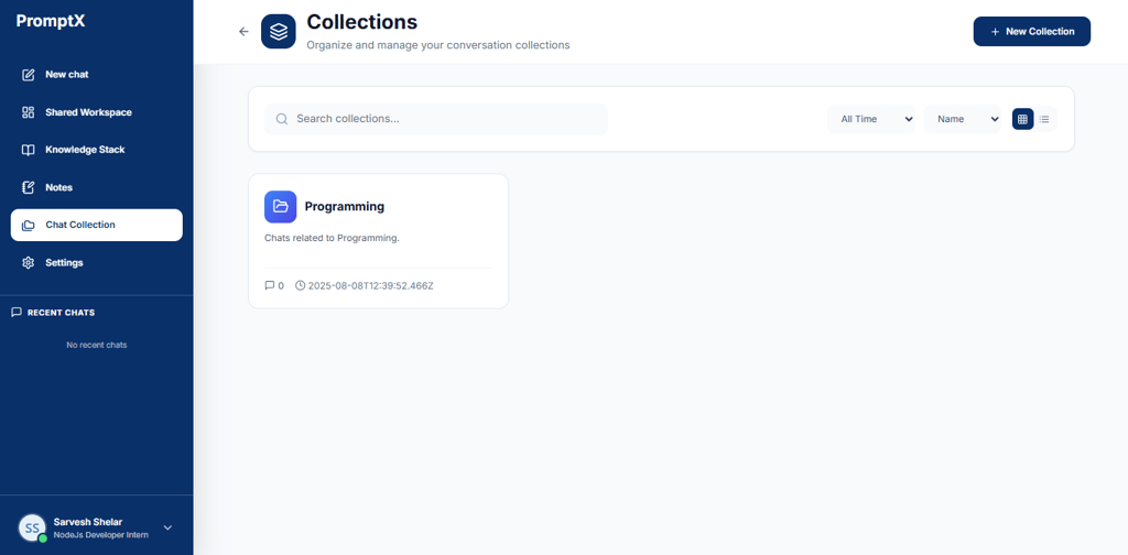 PromptX - AI Powered Knowledge Assistant | VE3