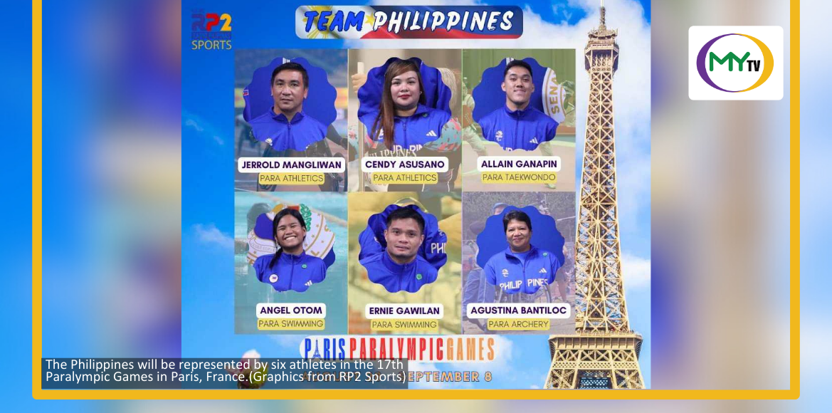 Six-man Philippine Team ready for Paralympic Games in Paris | MyTV Articles