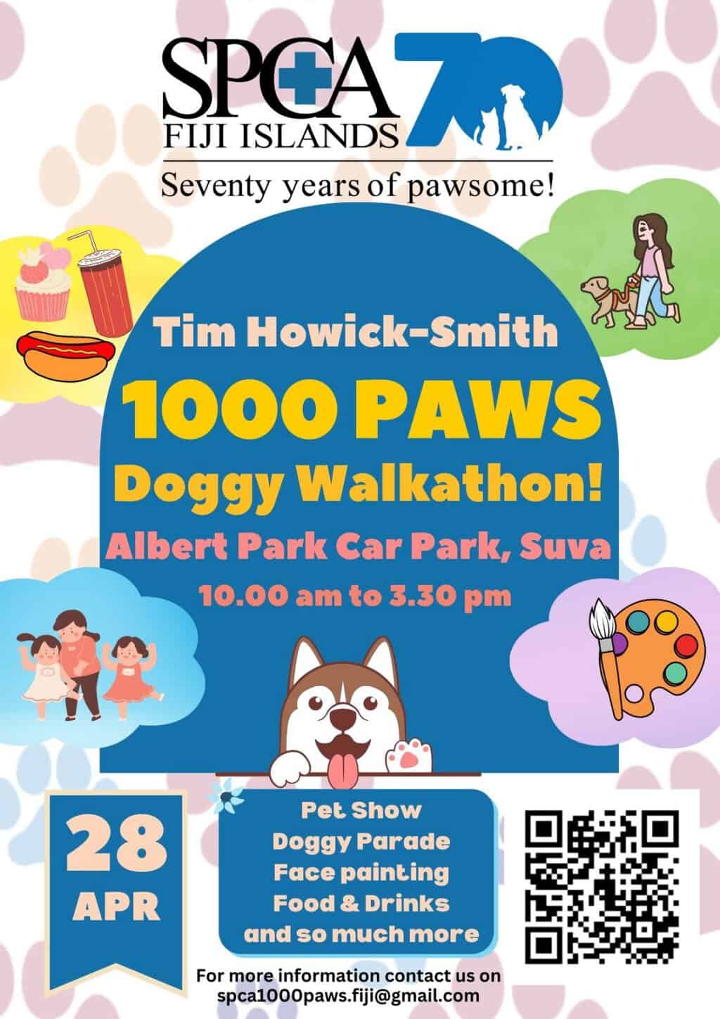 1000 Paws Walkathon by SPCA