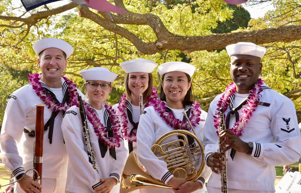 U.S. Pacific Fleet Band Quintet Performs Concerts in Fiji