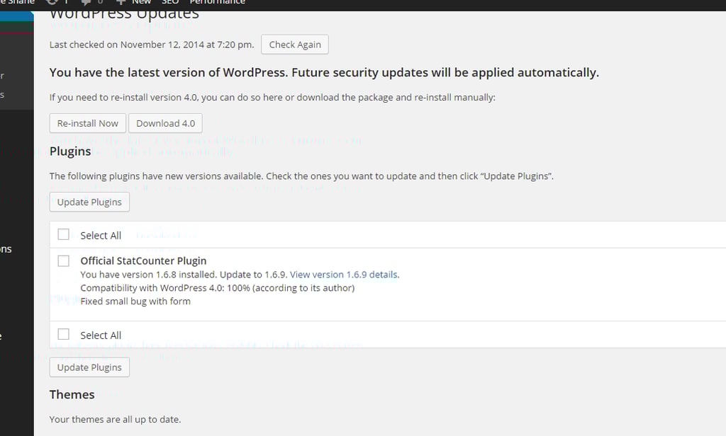 FAQ: How often do I have to update plugins, themes and stuff??