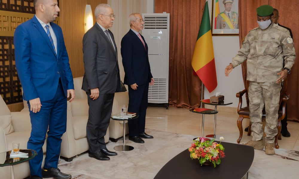 Mali Actu - Renforcement des liens sécuritaires : le Président de la ...