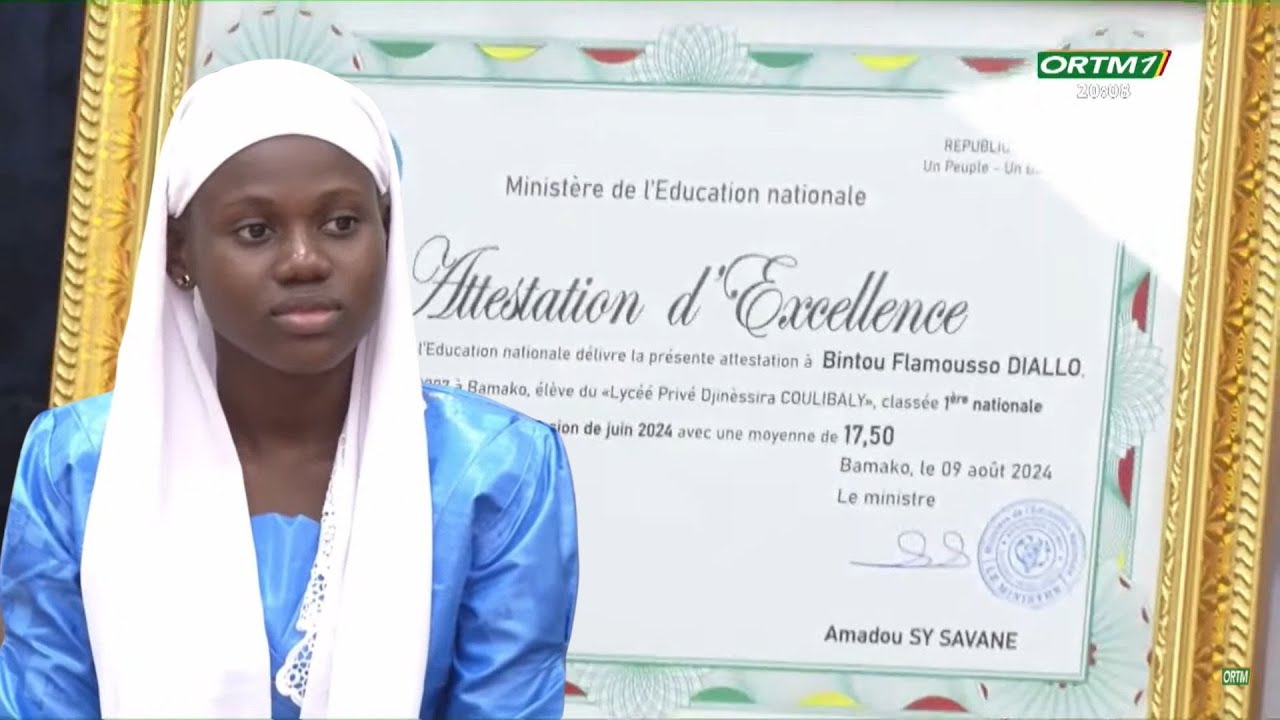 Le Mali brille aux Olympiades Panafricaines de Mathématiques, Bintou ...