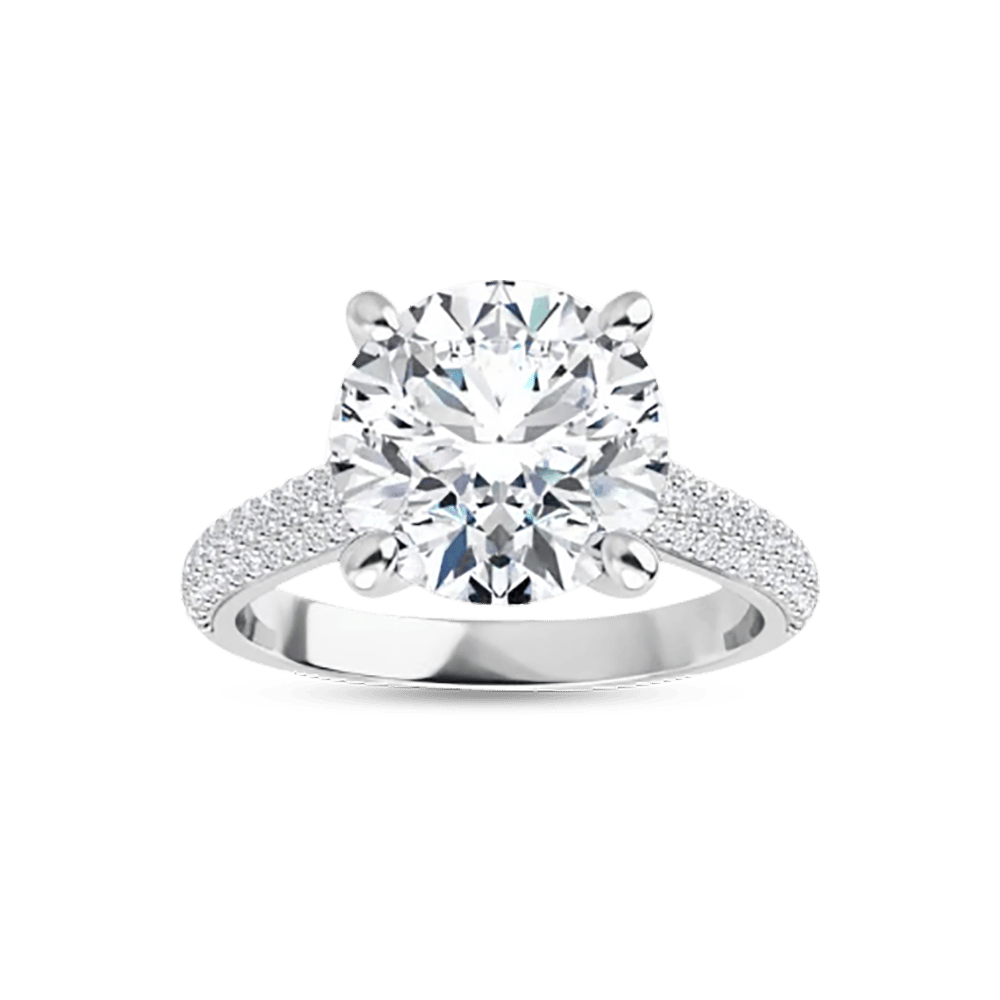Round Engagement Rings - Venazia Jewelry