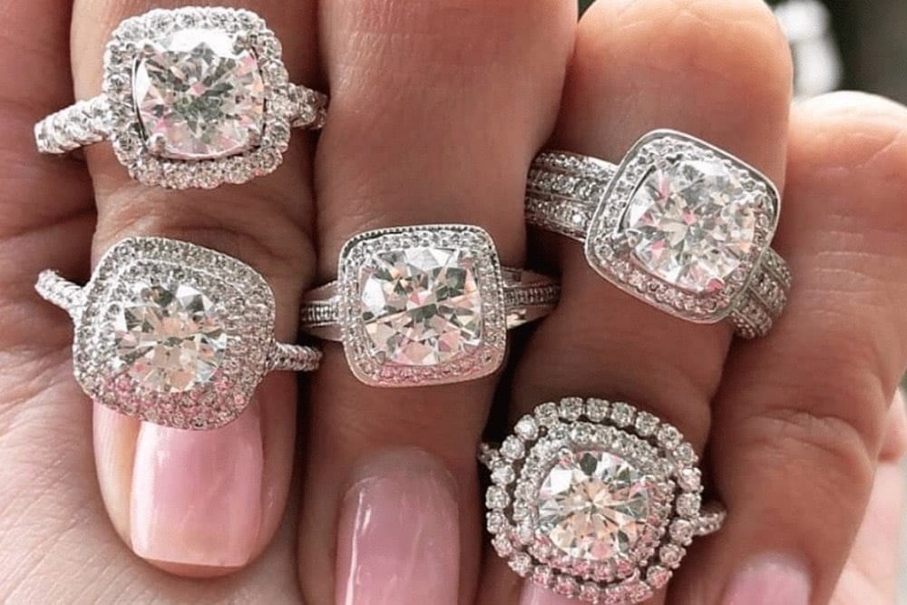 Top 10 Side Stone Engagement Rings in Los Angeles, CA (2024) - Venazia ...