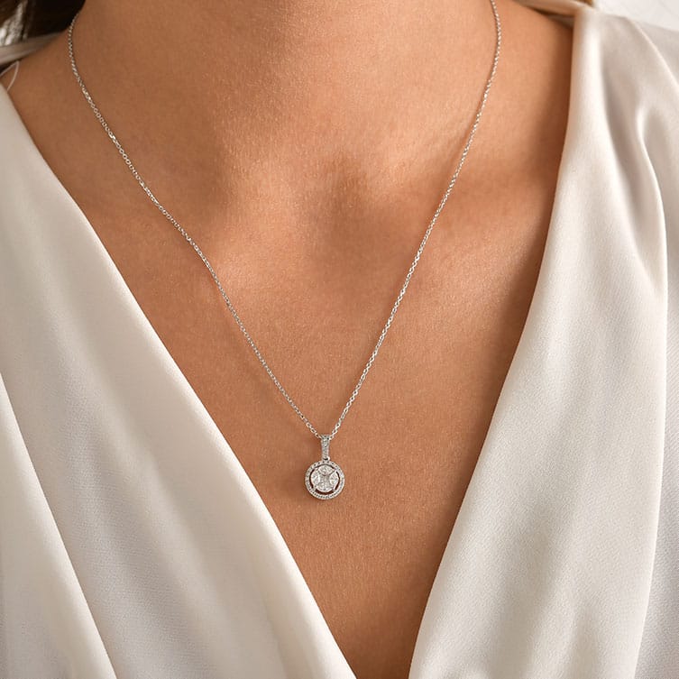 Custom Moissanite Pendants - Venazia Jewelry