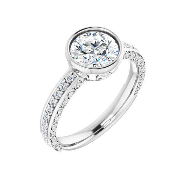 3 Carat Diamond Engagement Rings - Venazia Jewelry