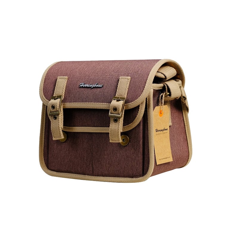 Túi máy ảnh Herringbone Timecode Small Brown chính hãng