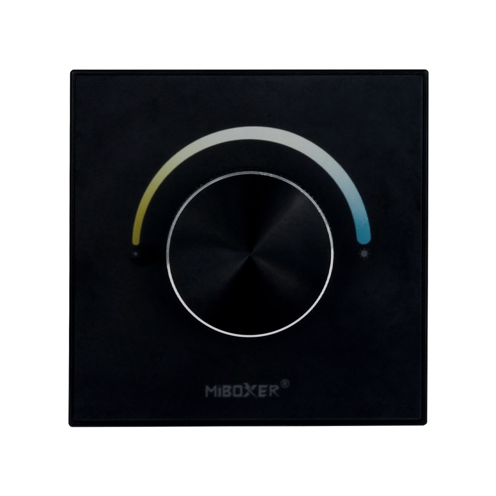 P0-B | MiBoxer - Rotating CCT control panel (Black)