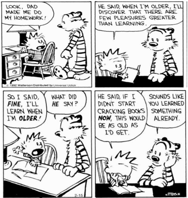 Disponível em: https://www.gocomics.com/calvinandhobbesIn th...