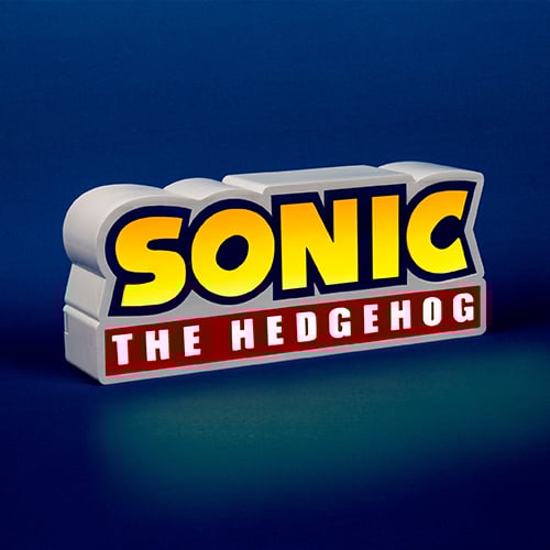 Sonic The Hedgehog Logo Light | Gpris.dk