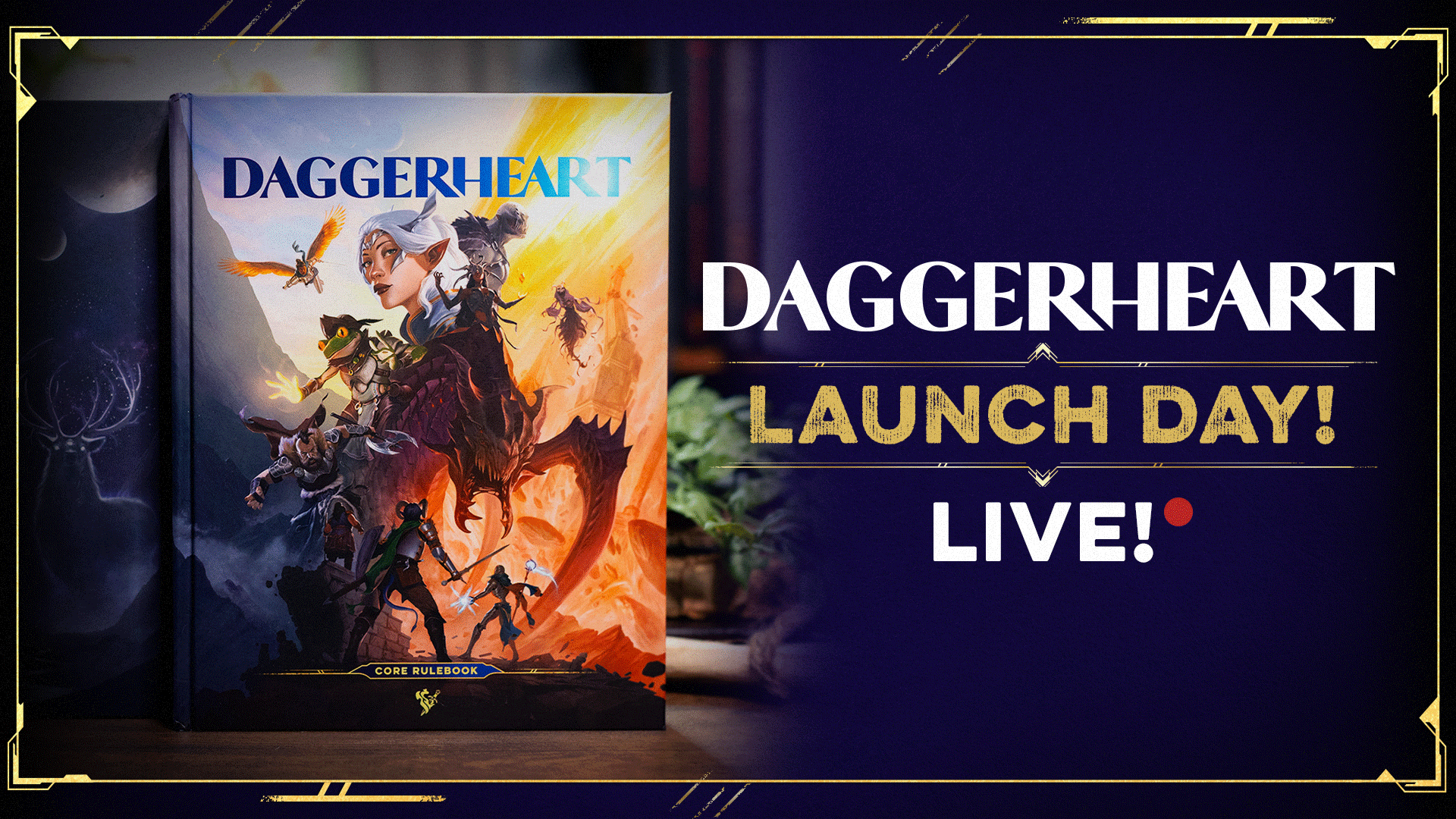 Daggerheart Launch Day LIVE! | Beacon