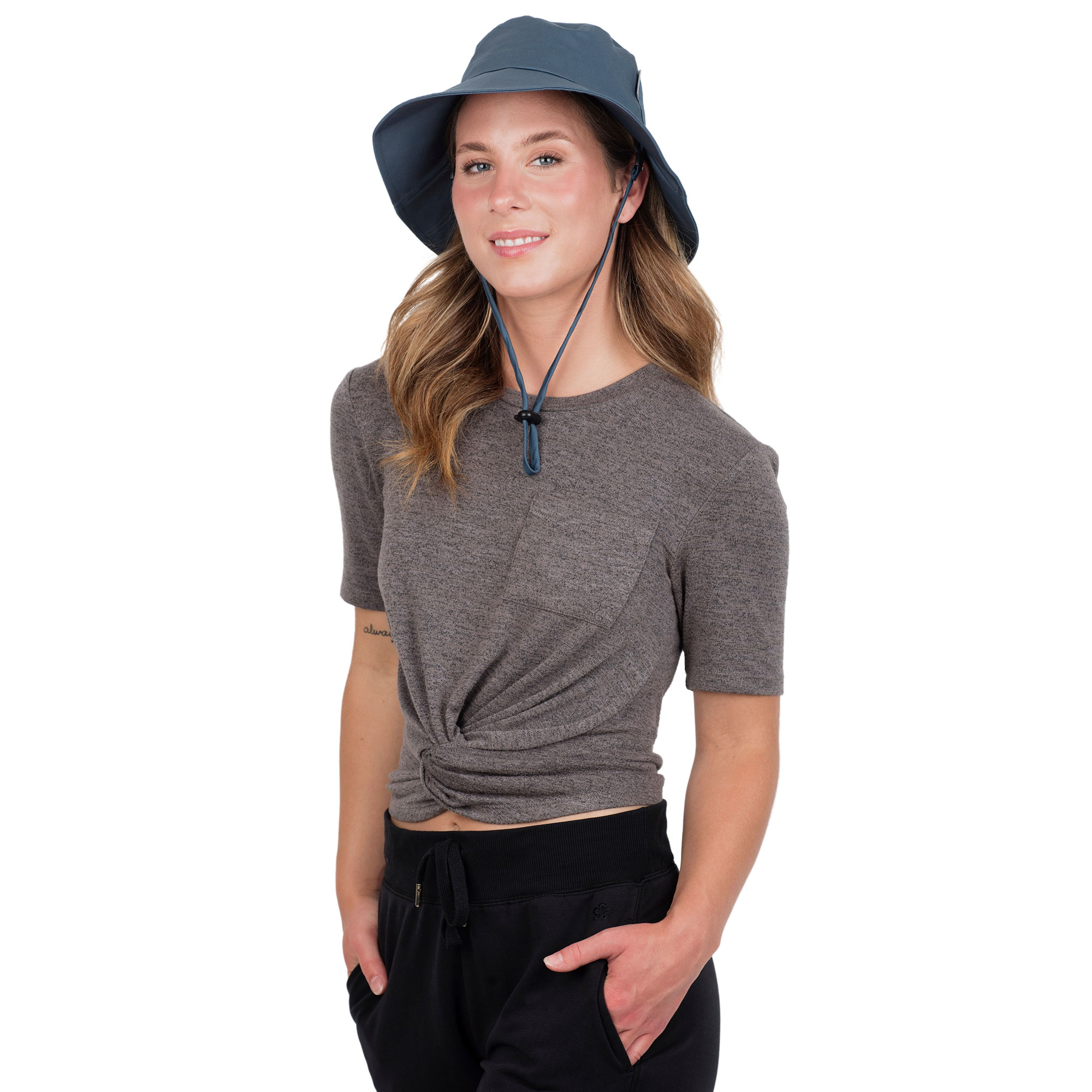 Adult Juniper Bucket Hats | Slate Blue | Jan & Jul