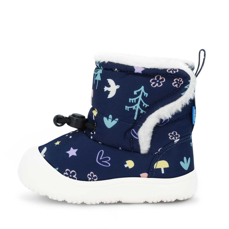 Baby Winter Boots | Navy Forest Toddler Snow Boots| Jan & Jul