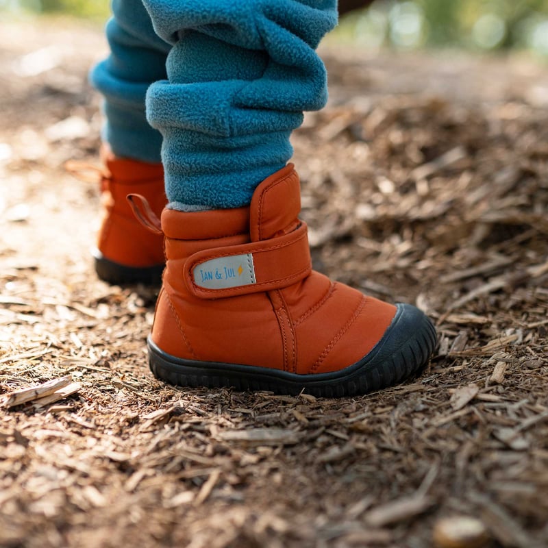 Kids Insulated Ankle Boots | Terracotta for Toddlers | Jan & Jul