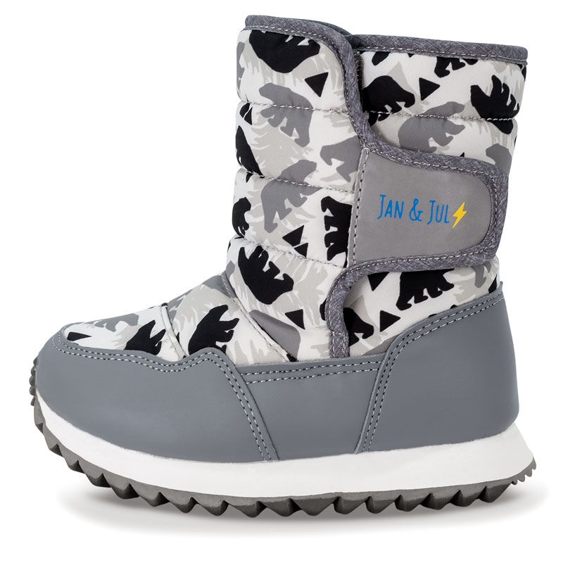 Kids Tall Puffy Winter Boots | Bear Snow Boots | Jan & Jul